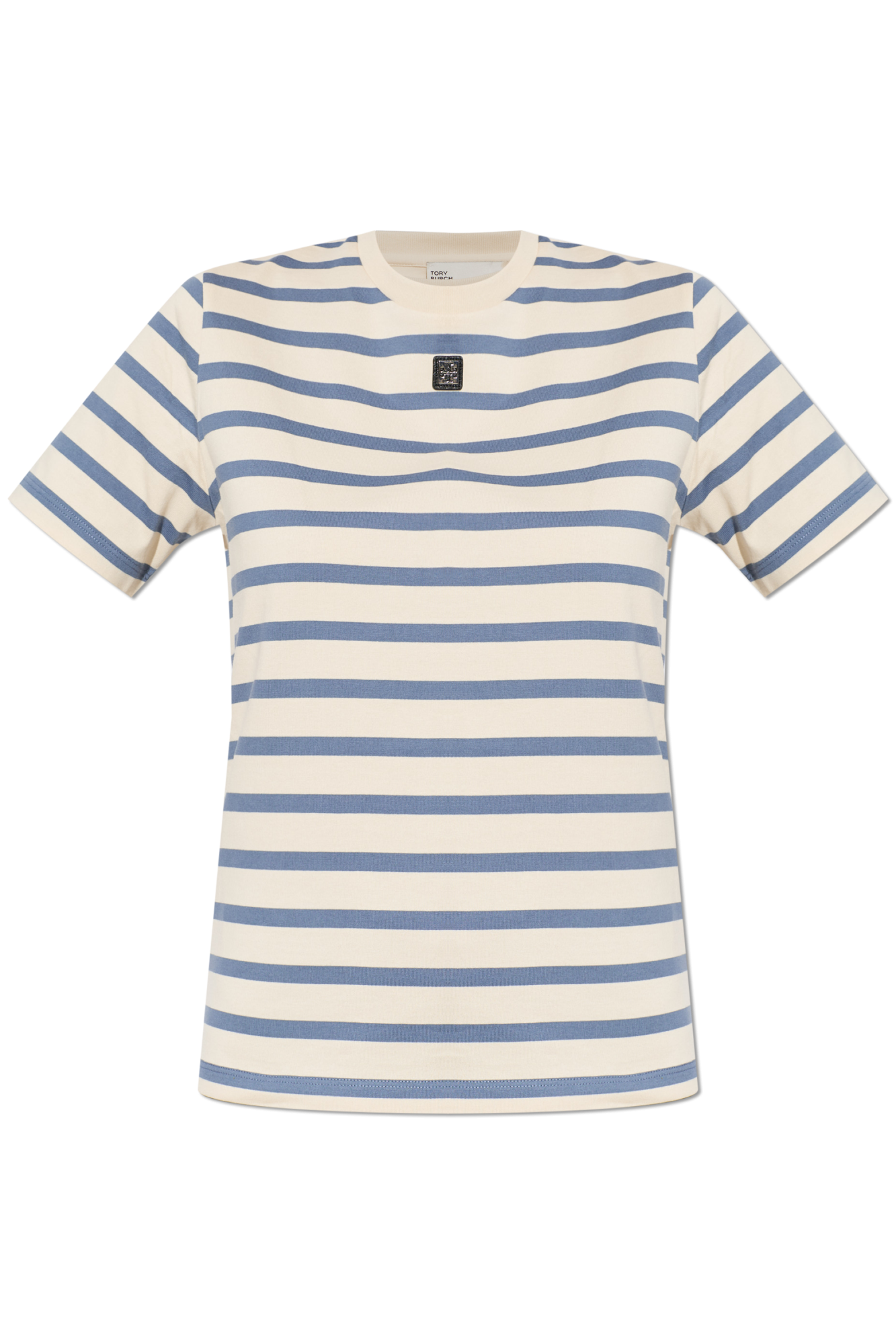 TORY BURCH Tory Burch Striped Cotton T-Shirt